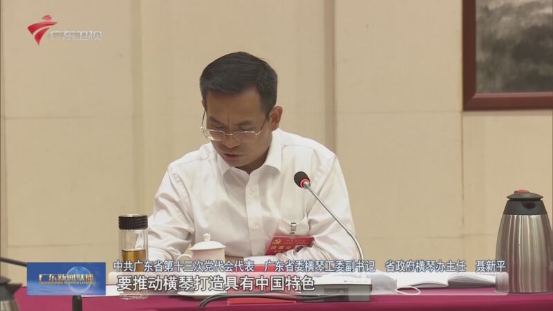 [广东新闻联播]广东省第十三次党代会召开代表团会议 审查十二届省委...