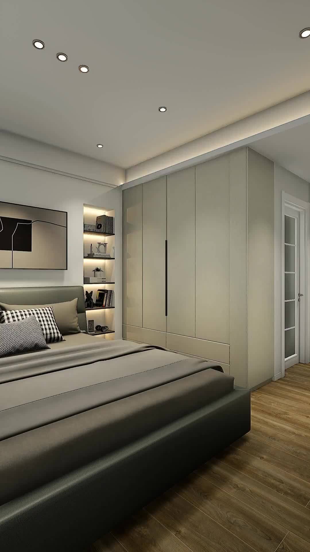 别再装传统衣柜了,收纳少还不美观,这样设计的衣柜美观又实用