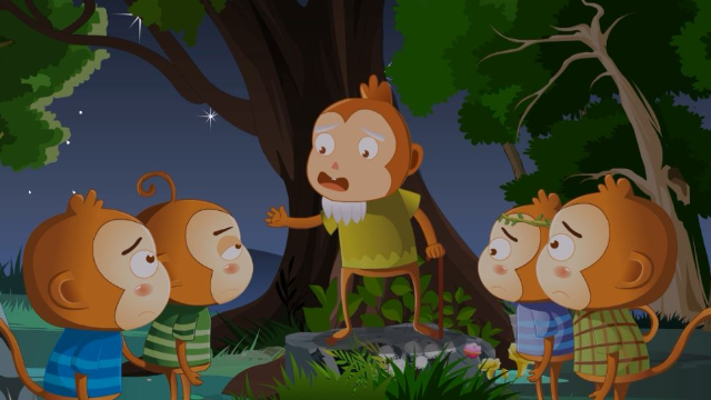 118 中国经典童话 猴子捞月