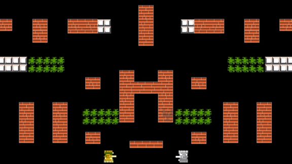 80后90后毁童年:100%纯PPT动画制作,还原经典《坦克大战》