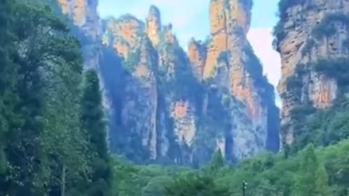 见识一下张家界的美景,这一刻,金山银山不如绿水青山