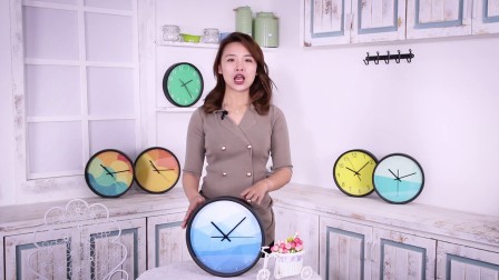 钟表 时间 挂饰 主持人介绍 产品拍摄 淘宝视频