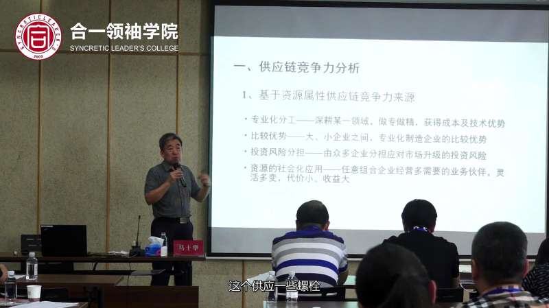 合一领袖学院供应链战略与现代物流管理课程(二)