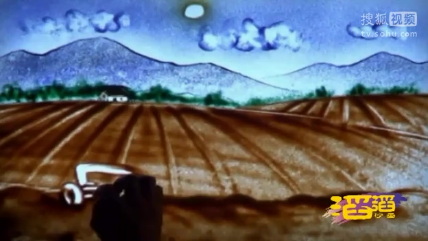 传媒公司形象宣传片沙画制作/公司宣传片音乐沙画制作/财富公司宣传...