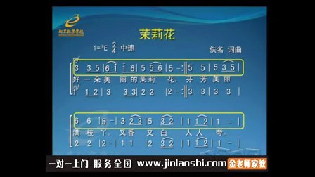 小学六年级音乐名师精讲_茉莉花_李秀军