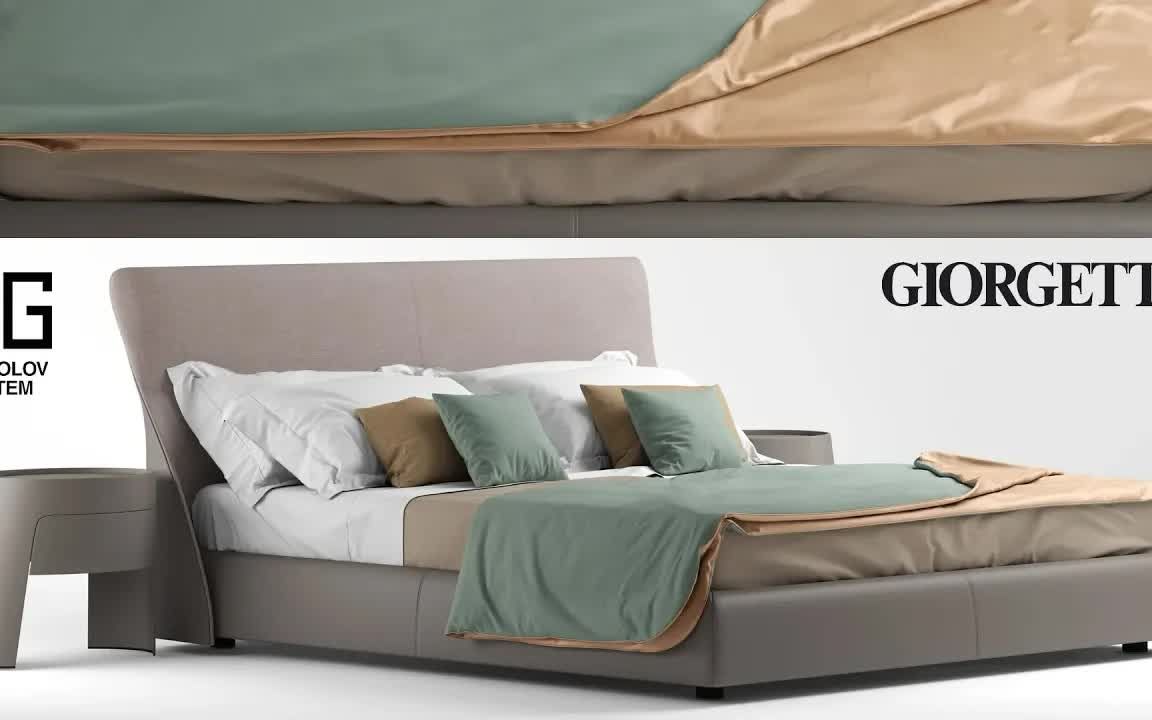 第19期 3dmax家具建模详细教程 3dmax床建模教程丨3Dmax基础教程...