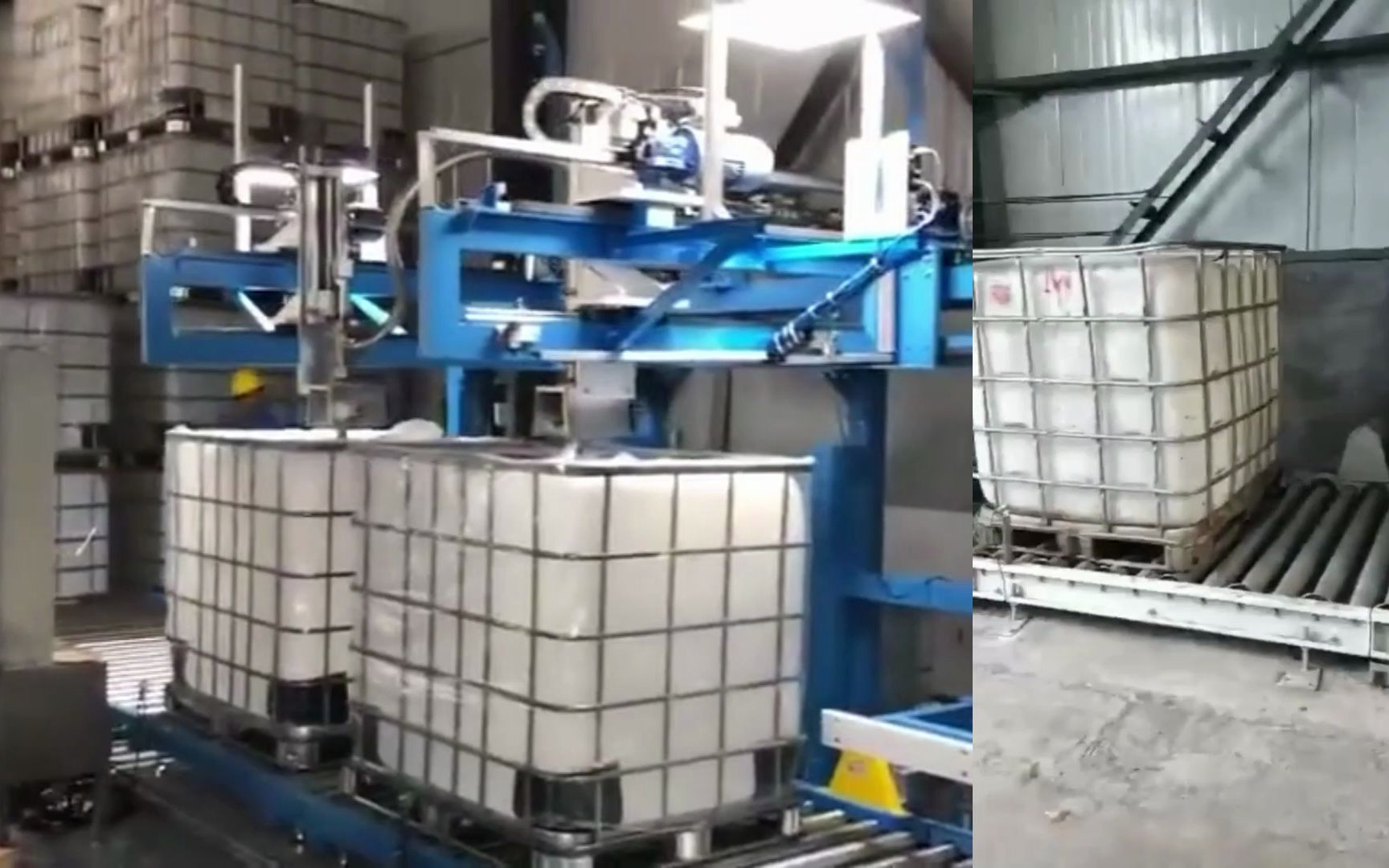 1000L-IBC吨桶双头称重式灌装机