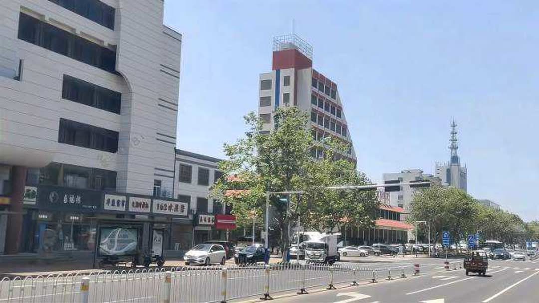 青岛西海岸45路公交车沿途风光