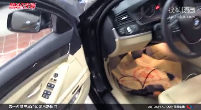 BMW 第一台感应尾门加装电动尾门