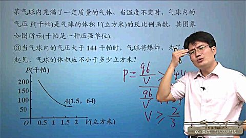 简单学习网 黄老师 反比例函数微课 反比例函数的应用 学而思