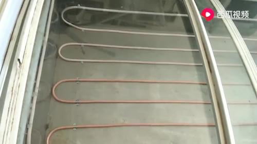 上午给这个冰柜盘了盘管,大家看怎么样