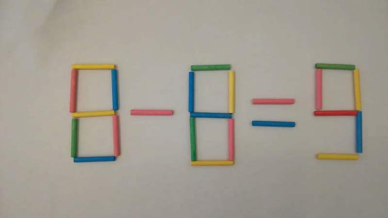 火柴棒游戏:开心一笑就从移动一根小木棒开始