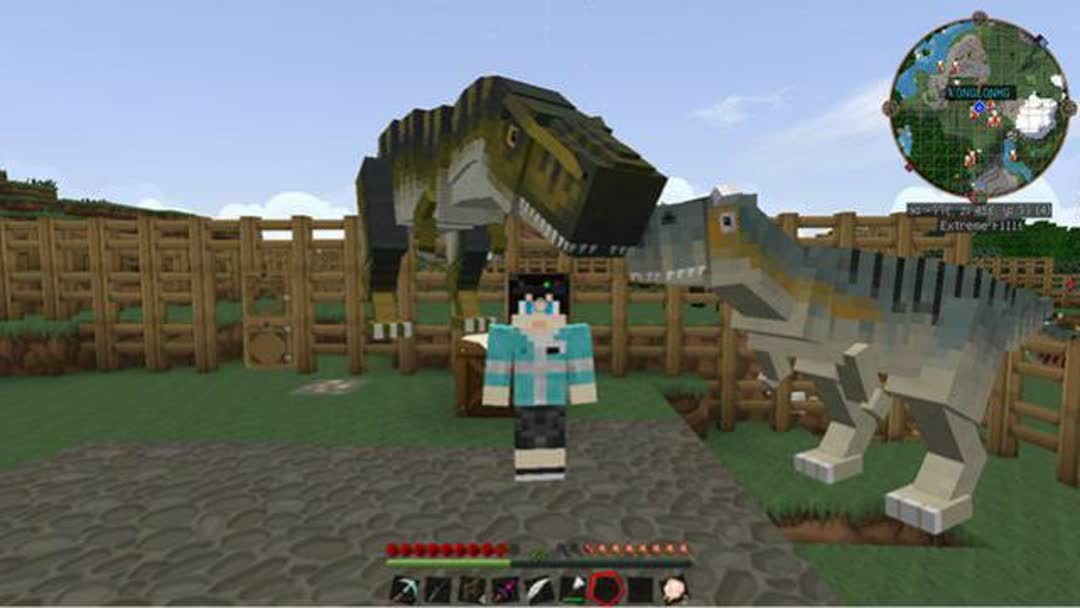 我的世界侏罗纪恐龙世界第36期