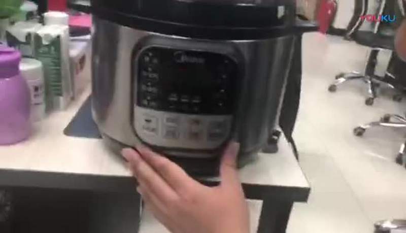 美的电压力锅5025操作视频