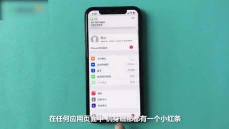 iPhonex怎么返回主页面?