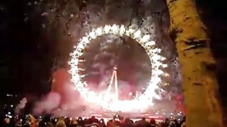 伦敦2010新年烟花表演