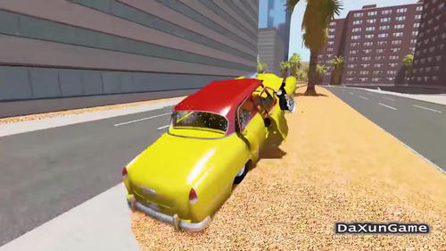 车祸模拟器:这就是闯红灯的下场,想修车都修不好的那种