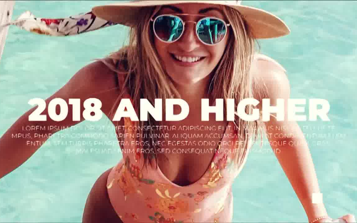 Premiere模板-时尚动感闪白效果淘宝主图新款产品街拍短视频宣传模板