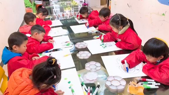 #爱画画的孩子 #美术课堂 #抖音小助手