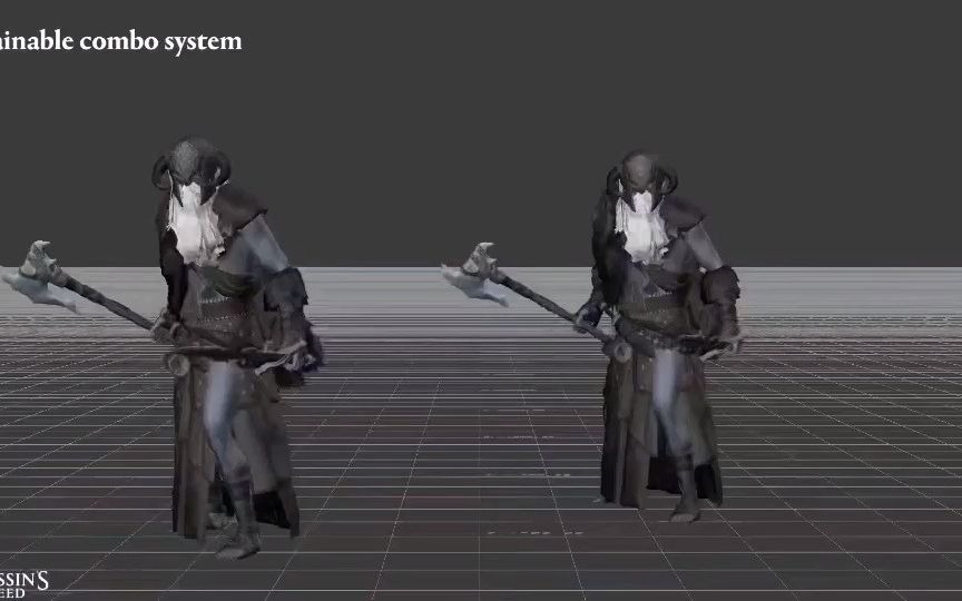 刺客信条-战斗动作展示
