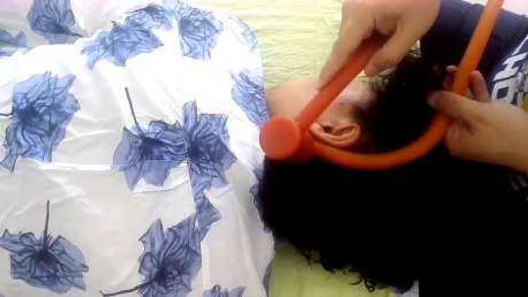 头疗视频手法视频教程,头痛失眠推拿,教程示范