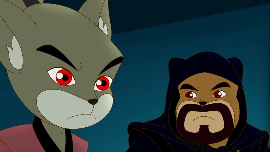 如意兔:坏蛋们策划计划,一心想要红水晶,目标很明确