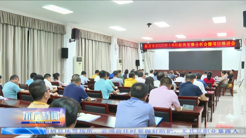 东方市2020年1-8月经济形势分析会暨项目推进会强调