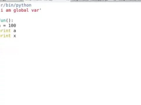 Python视频教程-17-函数-变量作用域