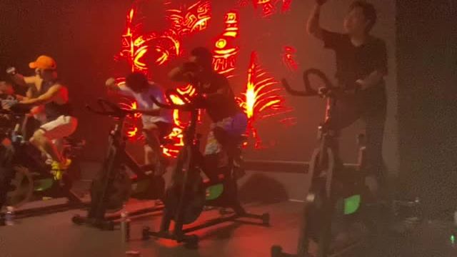 #花式动感单车 #动感单车