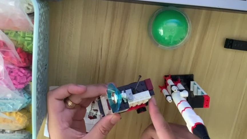 #拼装模型 #小颗粒积木 #手工diy