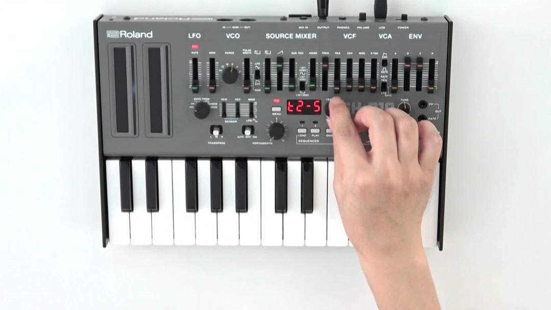 Roland 罗兰 SH-01A 合成器快速入门