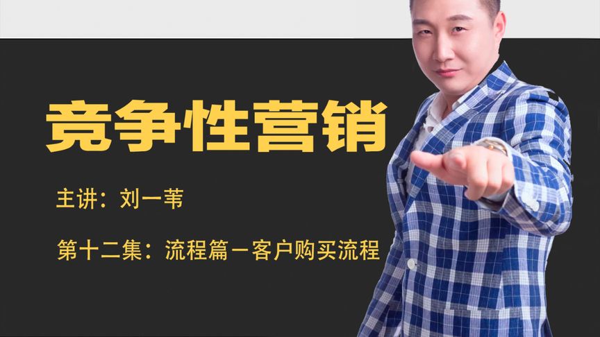《竞争性营销》第十二集流程篇-客户购买流程