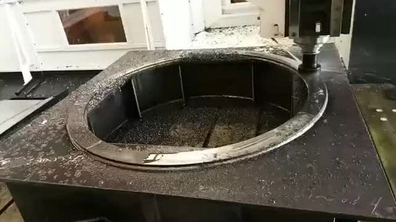 数控铣床加工操作,回转台铣削平面