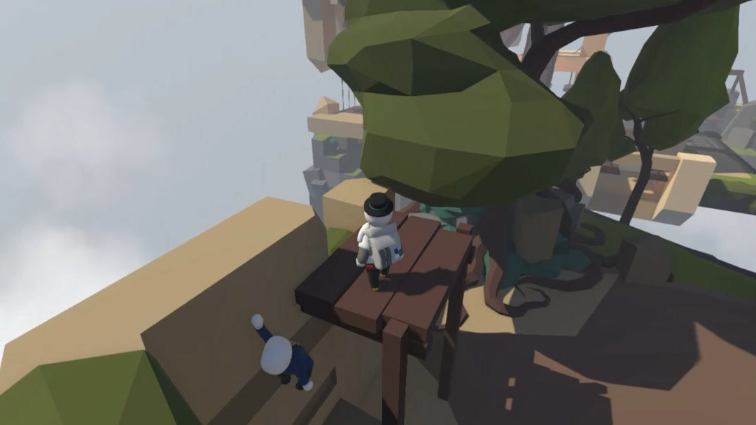 人类一败涂地 暗墨和半仙一起爬树看谁先上去的