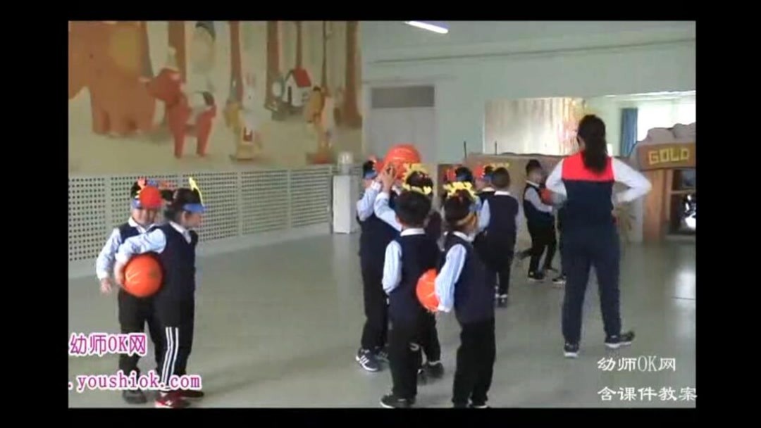 大班体育《运球忙》课堂实录 (含PPT课件教案)幼儿园公开课课程