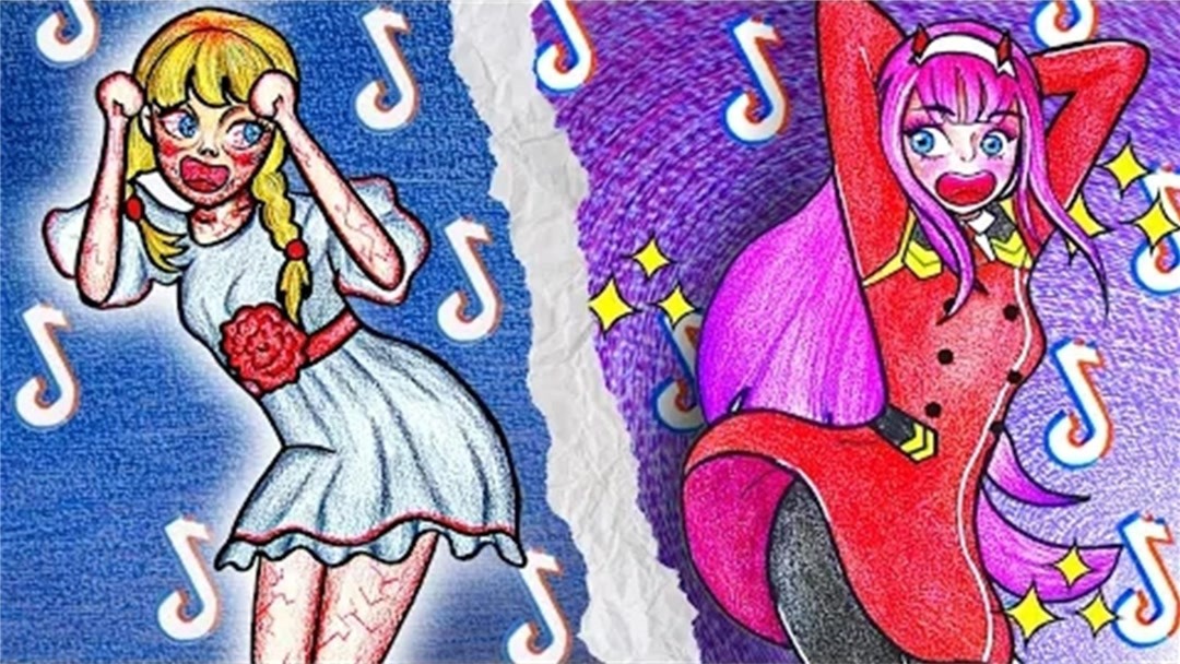 趣味定格动画:小美化妆前VS化妆后,准备参加视频大赛