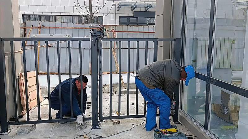 莱阳电动伸缩门厂家安装,莱阳电动门厂家安装视频分享