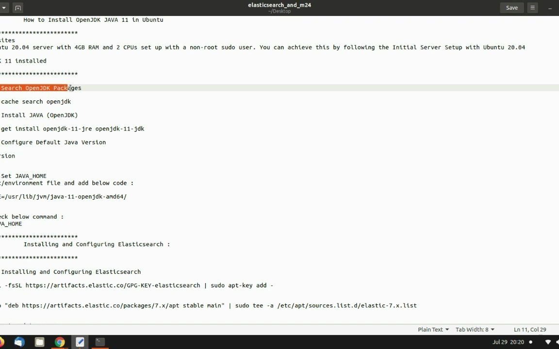 在Ubuntu 20.4上安装Elasticsearch和Magento 2.4