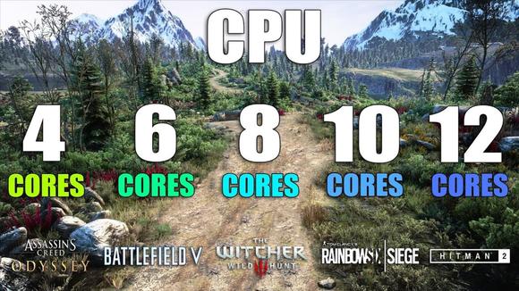 玩电脑游戏到底需要几核的CPU?