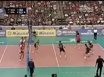 2011年6月19日 世界男排联赛 USA :Poland2