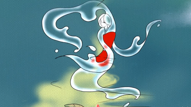 中国风动画,这个学生的毕设作品太厉害,每一帧都能当做壁纸