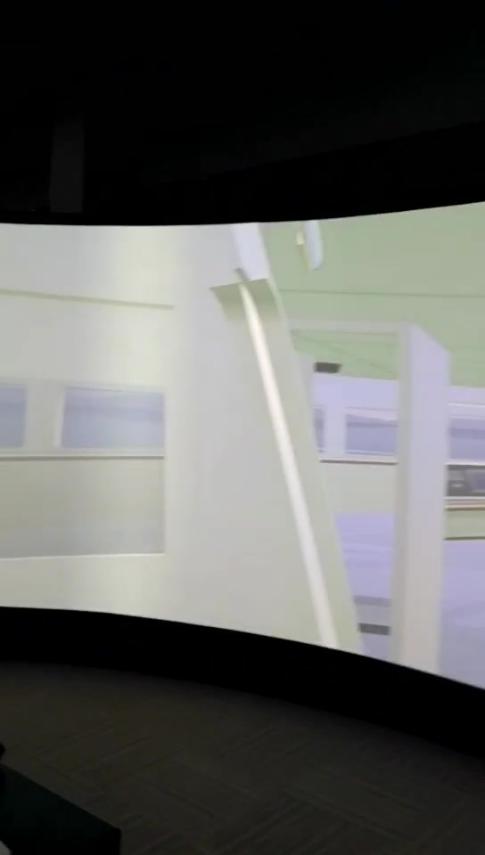 数字多媒体展厅 环形投影 展厅投影融合 某公司360°环形展厅