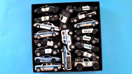 汽车模型!我们一起来观察下这个箱子里的警车吧