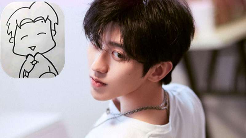 《奔跑吧》嘉宾互画人像:郭麒麟漫画风,杨颖经典,蔡徐坤画技好