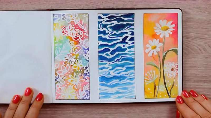 非常有艺术感的水彩绘画视频教程,喜欢画画的千万不要错过哦!