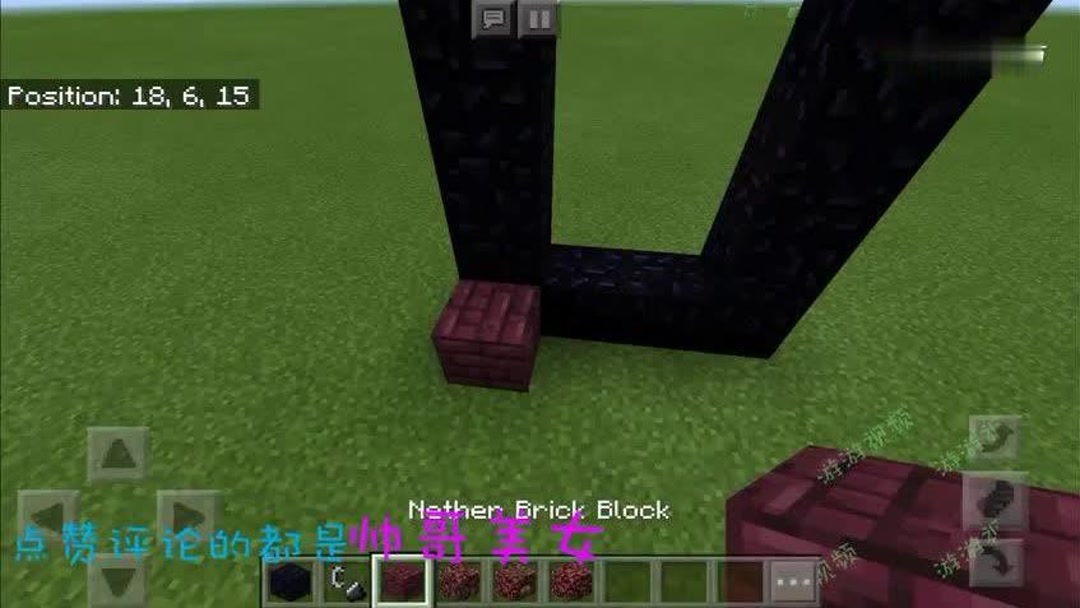 我的世界:60秒制作HIM小游戏世界,传送门教程