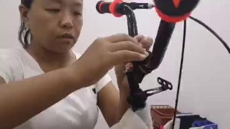 凤凰小折叠自行车安装视频!