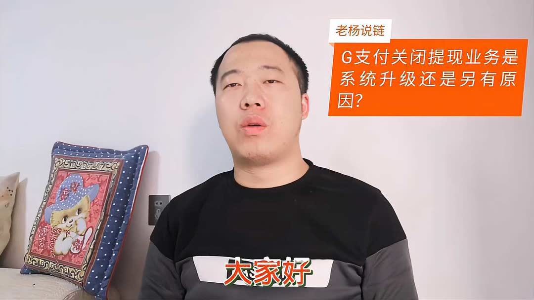 G支付关闭充提业务是系统升级还是另有原因?
