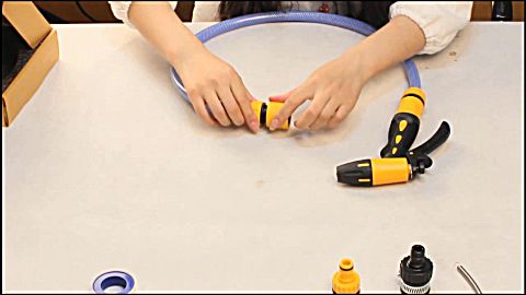 水枪安装视频连接水龙头水管——车同轨车品·荣誉出品