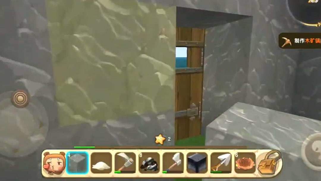 迷你世界:寻找冰原上的三文鱼和生羊腿,熔炼细沙收获玻璃碎片!